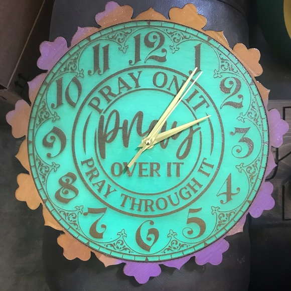Wall Decor | Christian Themed Clock | Poshmark